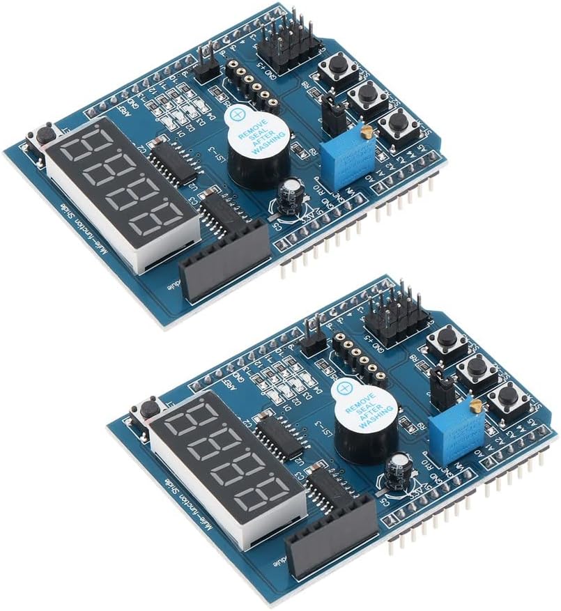 Amazon.com: DiGiYes 2PCS Multi-Functional Expansion Board Sensor Shield Module Multi-Function ...