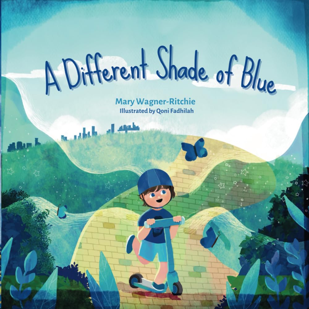 A Different Shade of Blue: Wagner-Ritchie, Mary: 9798303659841: Amazon ...