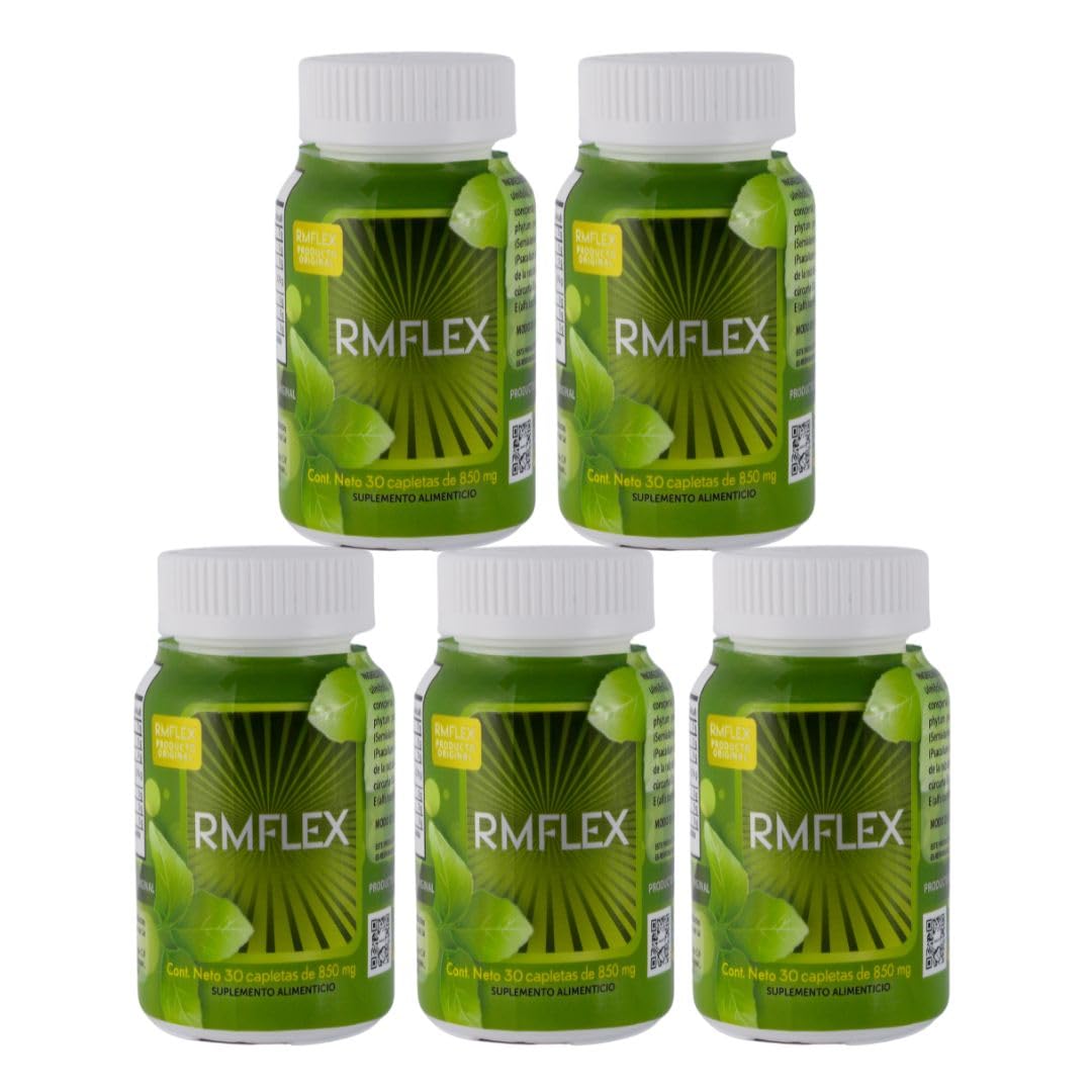 Paquete 5 RM FLEX Producto 100% Original : Amazon.com.mx: Salud y ...