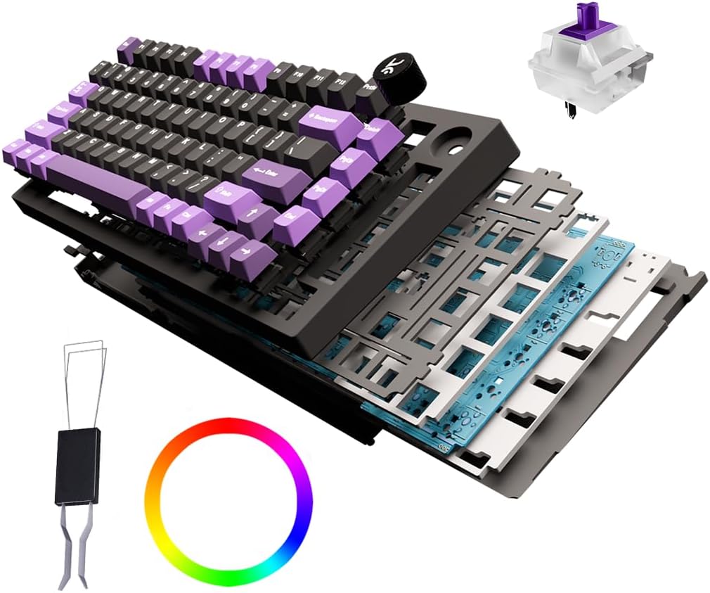 Amazon.in: Buy RK ROYAL KLUDGE R65 Wired Gaming Keyboard with Volume ...