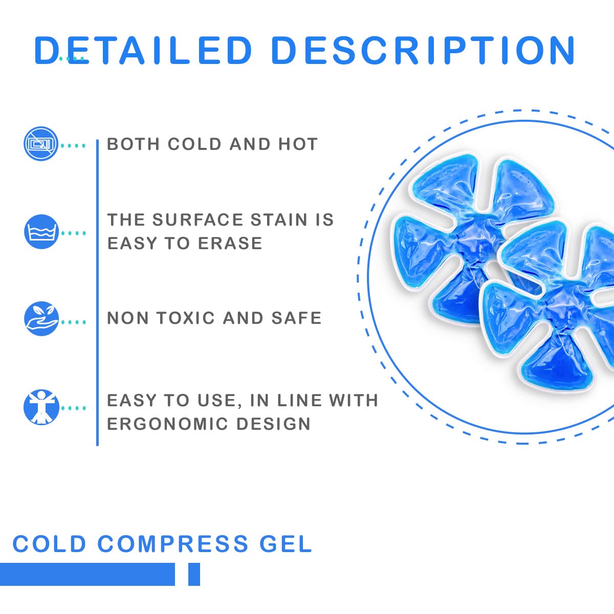 Snapklik.com : Head Gel Ice Pack, Helmet Ice Pack, Used For Catcher ...