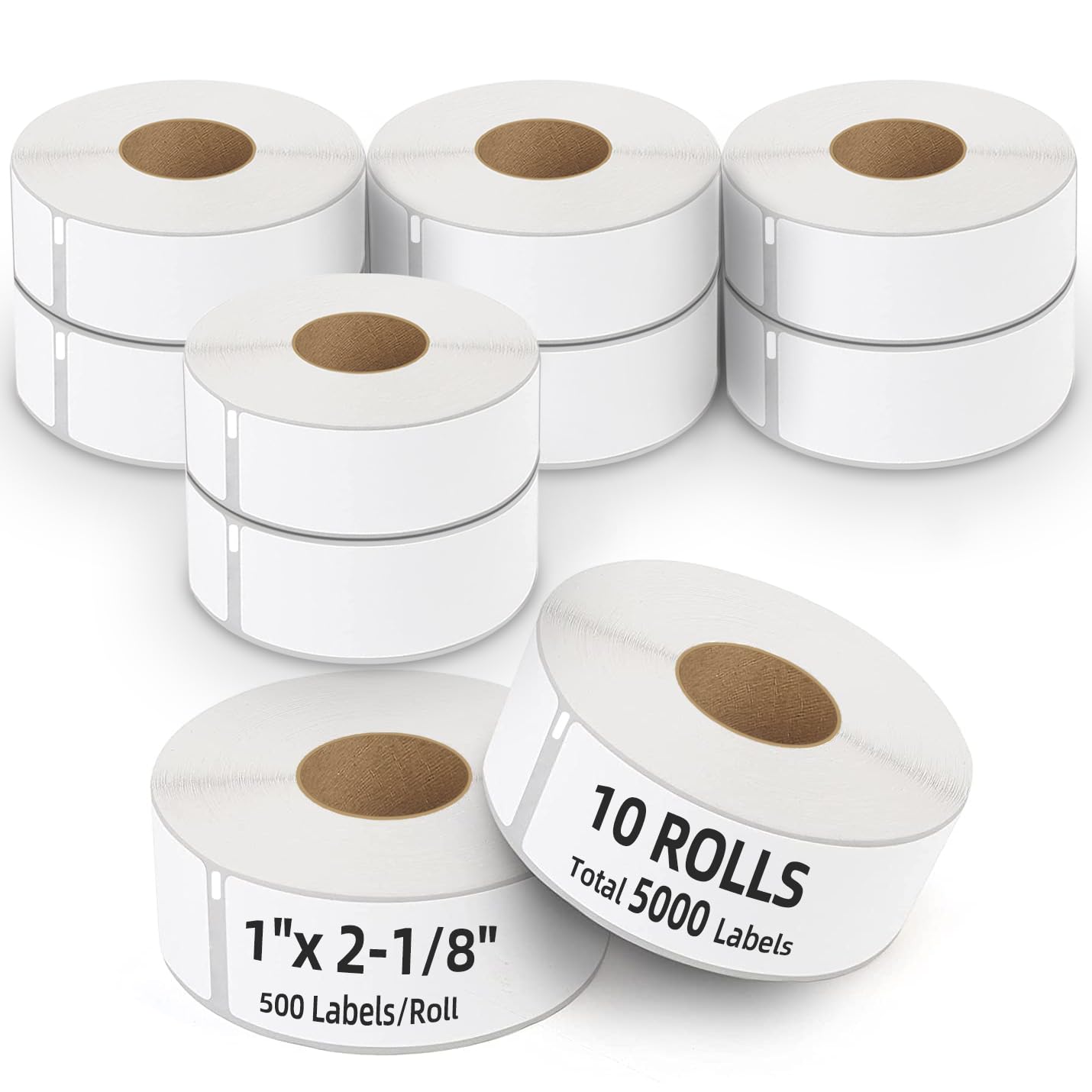 Amazon.com: KEPDTAI 10 Rolls Compatible with DYMO 30336 (1" x 2-1/8 ...