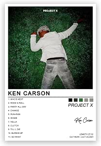 Ken Carson Poster Project X Poster Album Cover Canvas Poster Room ...