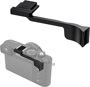 Amazon.com : Thumb Up Grip for Leica D-LUX8 DLUX8, Aluminum Alloy Metal Thumb Grip with Hot Shoe ...