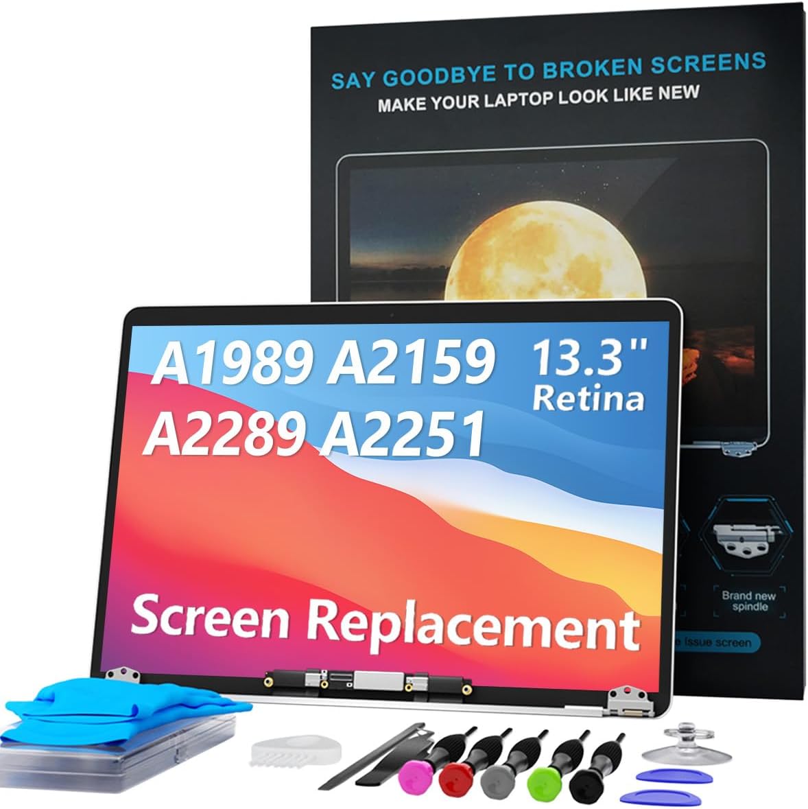 Amazon.com: LHM A1989 A2159 A2289 A2251 Screen Replacement for MacBook ...