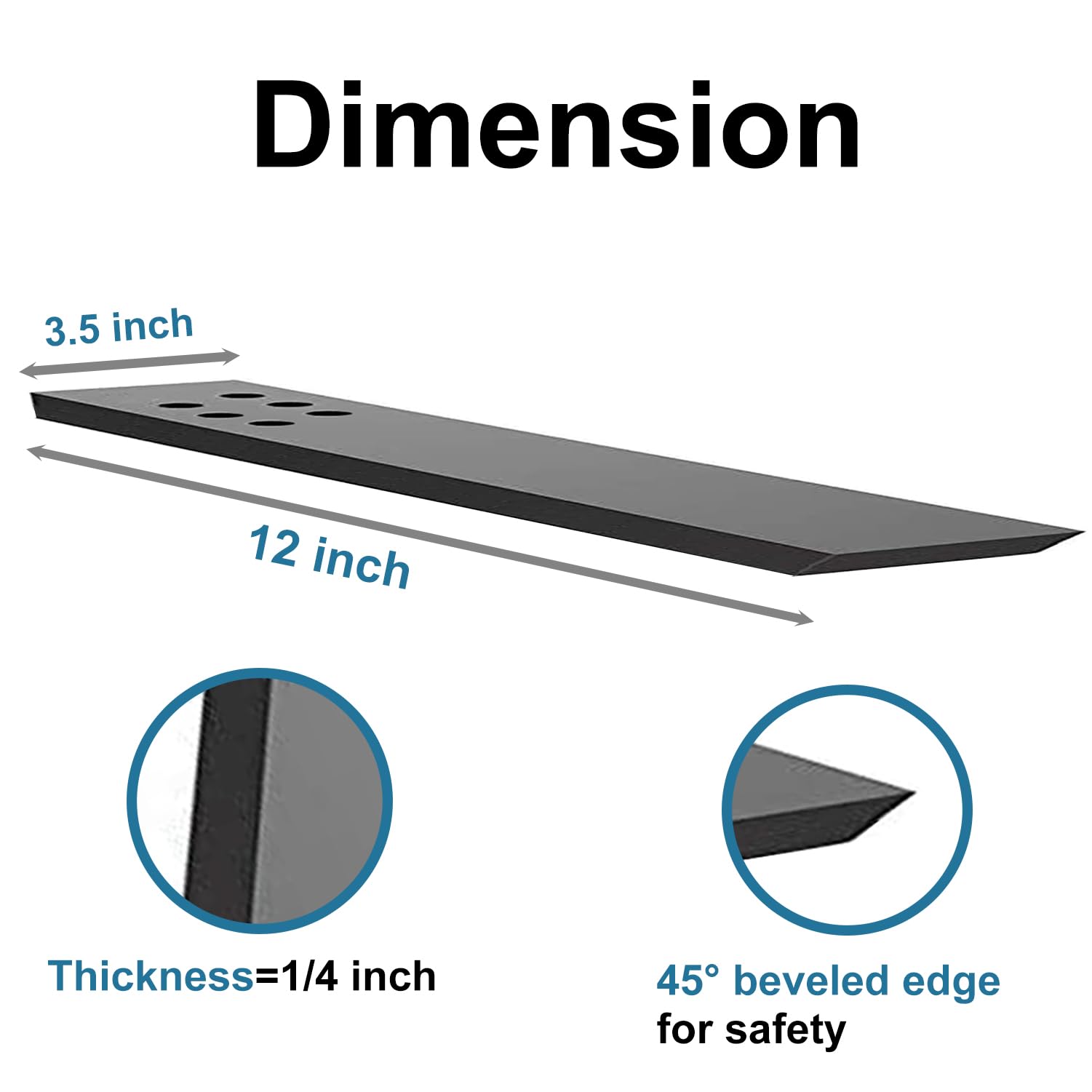 Snapklik.com : Countertop Support Bracket Heavy Duty 4 Pack Black 12 ...