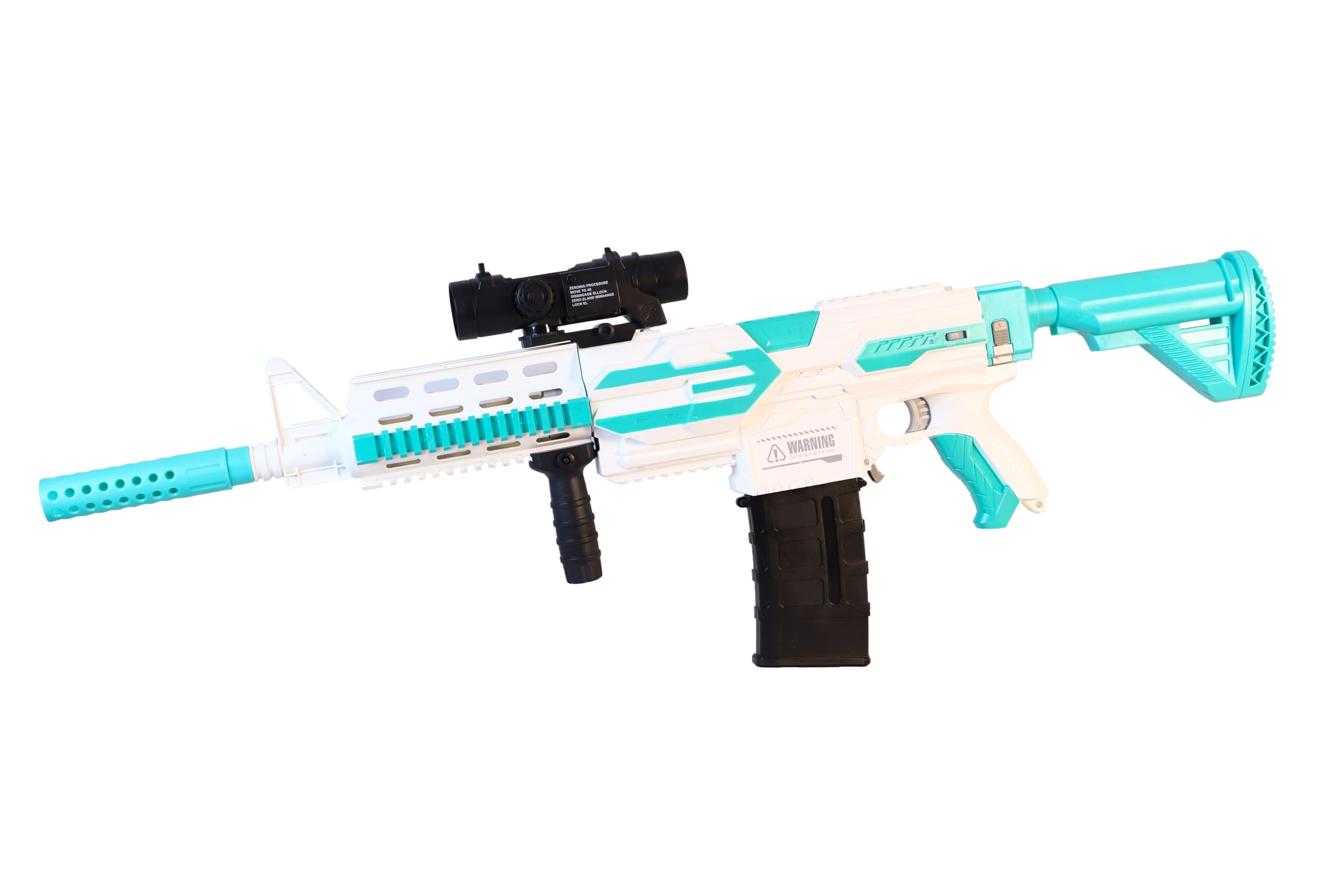 VOGUE WONDER Motorized AK47 Foam Dart Blaster Toy Gun with Scope and 20 ...