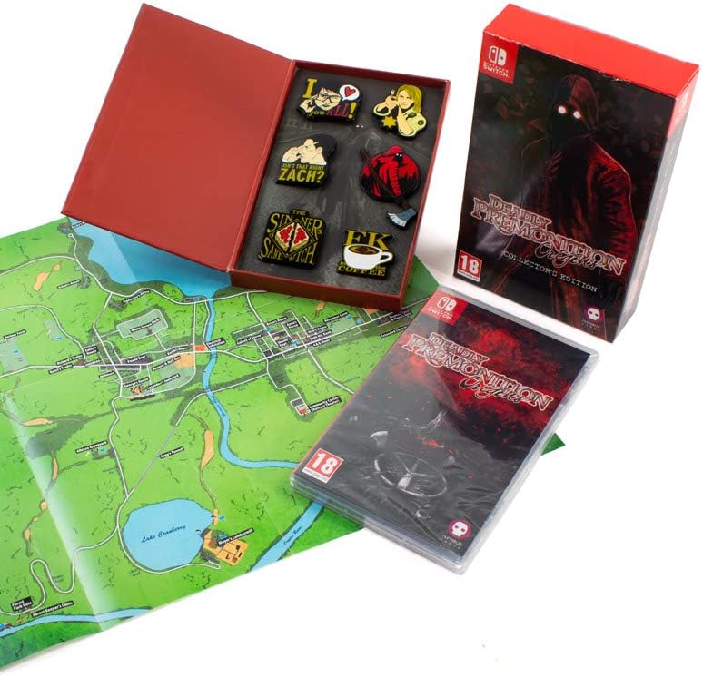 Deadly Premonition: Origins Badges Edition with Map Poster (Nintendo ...