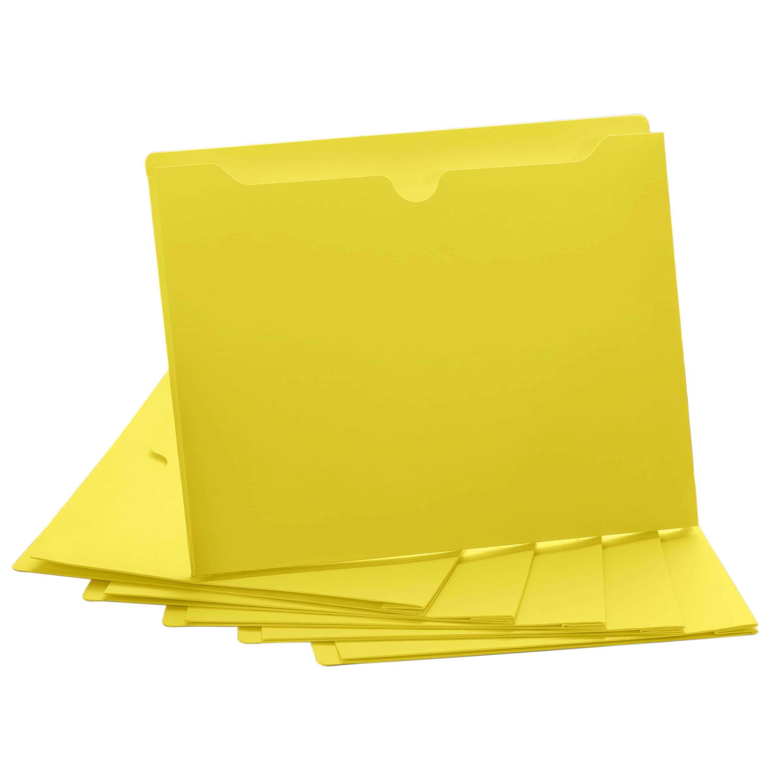 Snapklik.com : Yellow File Jackets, 2 Inch Expansion, Letter Size ...