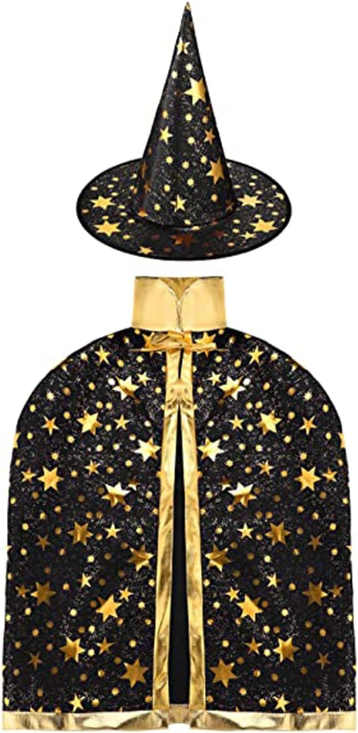 Tytlyworth Witch Capes | Comfortable Breathable Witch Coat | Stand-Up Collar and Strap Design ...