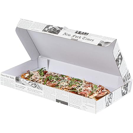Amazon.com: Restaurantware Eco Pie Kraft & Black Paper Corrugated ...