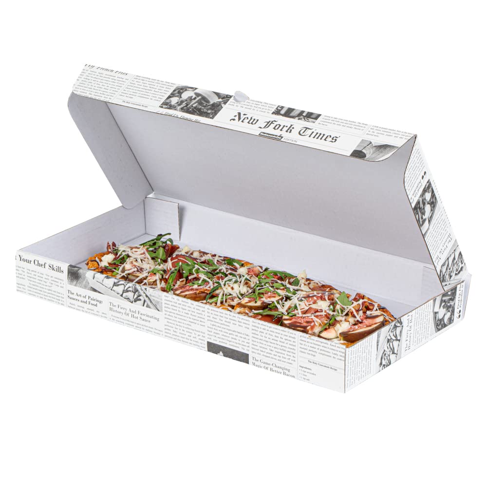 Amazon.com: Restaurantware Eco Pie 16 x 7 x 1.5 Inch Flatbread Takeaway ...