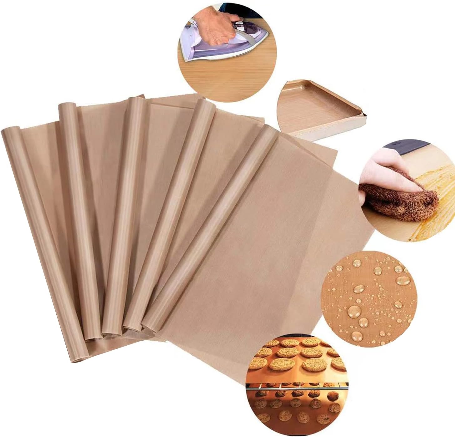 Amazon.com: Teflon Sheets for Heat Press Machine,Non-stick Reusable ...