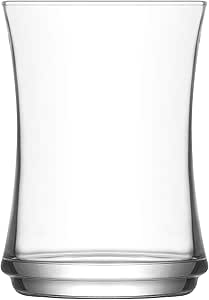 Lav Lune 6'lı Su Bardağı Seti, 225 cc : Amazon.com.tr: Mutfak