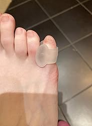 DYKOOK Pinky Toe Separator, Gel Toe Spacers Straightener, Hammer Toe ...