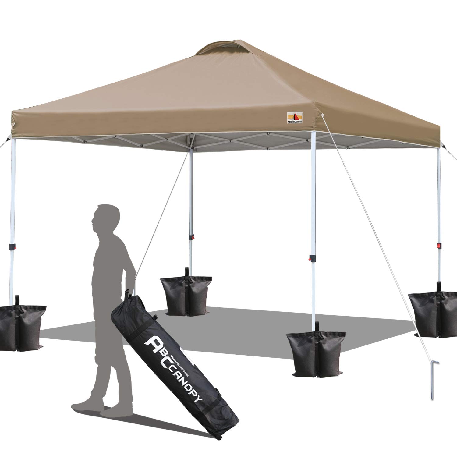 Abccanopy Gazebo Tent Gazebo Marquee 3 X 3 Easy Pop | Desertcart ...