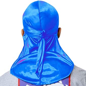 Amazon.com: Essential Aura New Premium Luxe Silky Durags for Men/Long ...