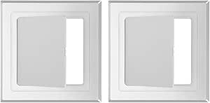 Amazon.com : PATIKIL 4x4 Inch Self-Adhesive Access Panel, 2Pcs ABS ...