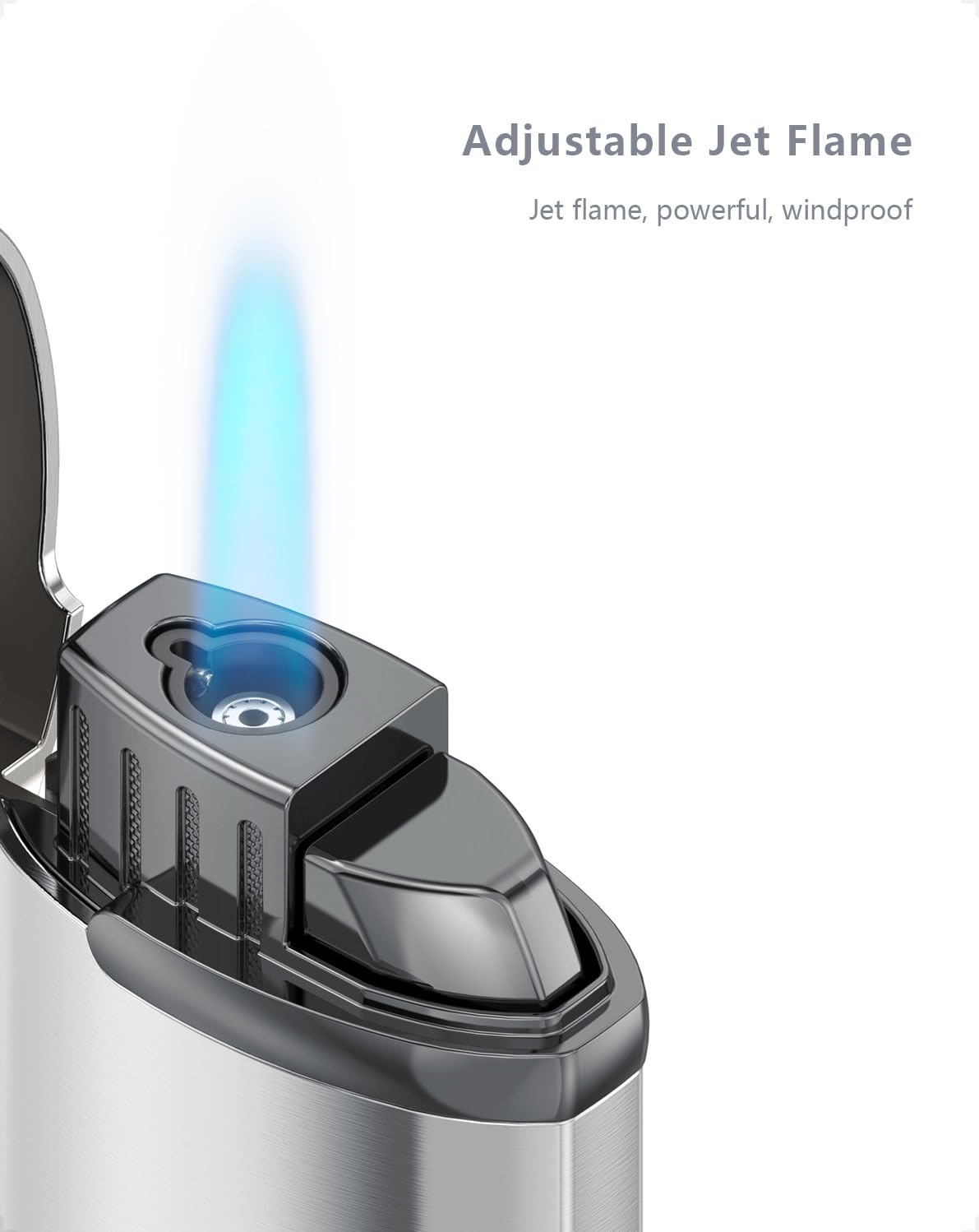 Windproof Flame Torch Lighter Top Quality Voberry Windproof Angle Jet ...