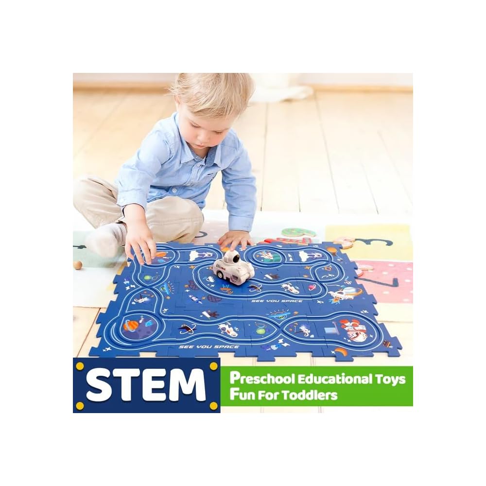 Toyshine Puzzle Racer Kids Car Track Set, Philippines | Ubuy