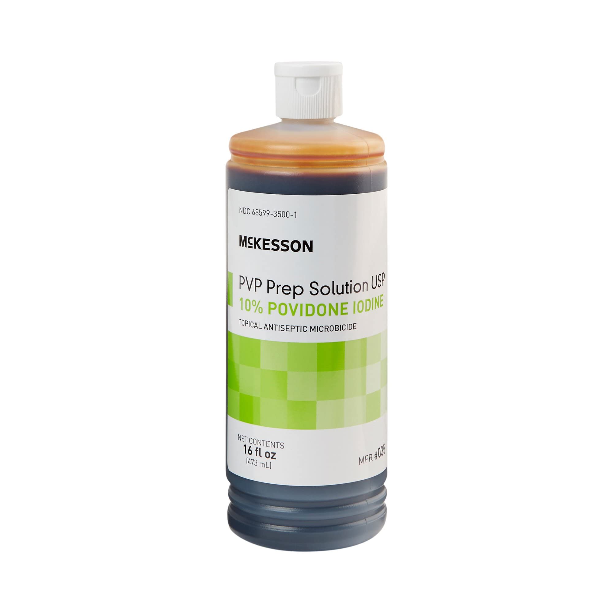 Amazon.com: McKesson PVP Prep Solution USP, 10% Povidone-Iodine, 16 oz ...