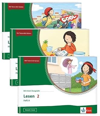 Paket Lesen 2: 3 Hefte im Paket: Lesen Heft A, Lesen Heft B, Lesen Heft ...