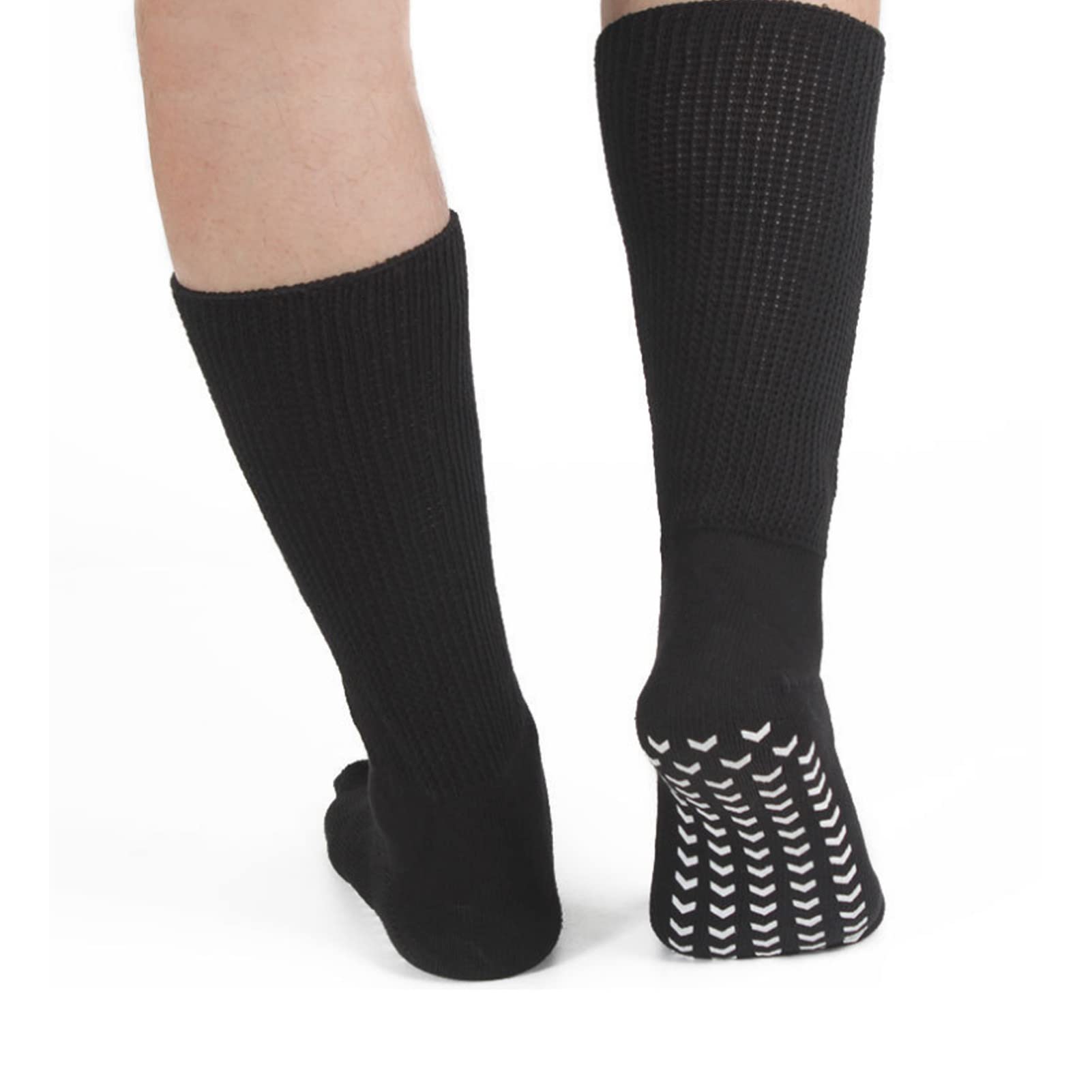 1Pair Extra Wide Diabetic Socks for Swollen Feet, Good Elasticity and ...