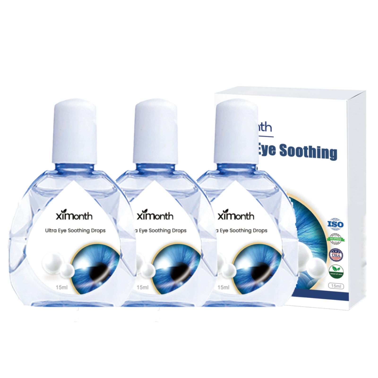 Ximonth Ultra Eye Soothing Drops, 15 ml Presbyopia Regeneration ...