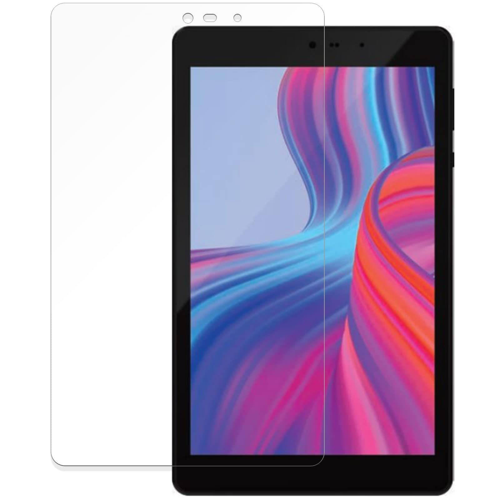 Amazon.co.jp: FILMEXT フィルム アイリスオーヤマ LUCA tablet TM082M4N1-B 向けの 保護フィルム ...