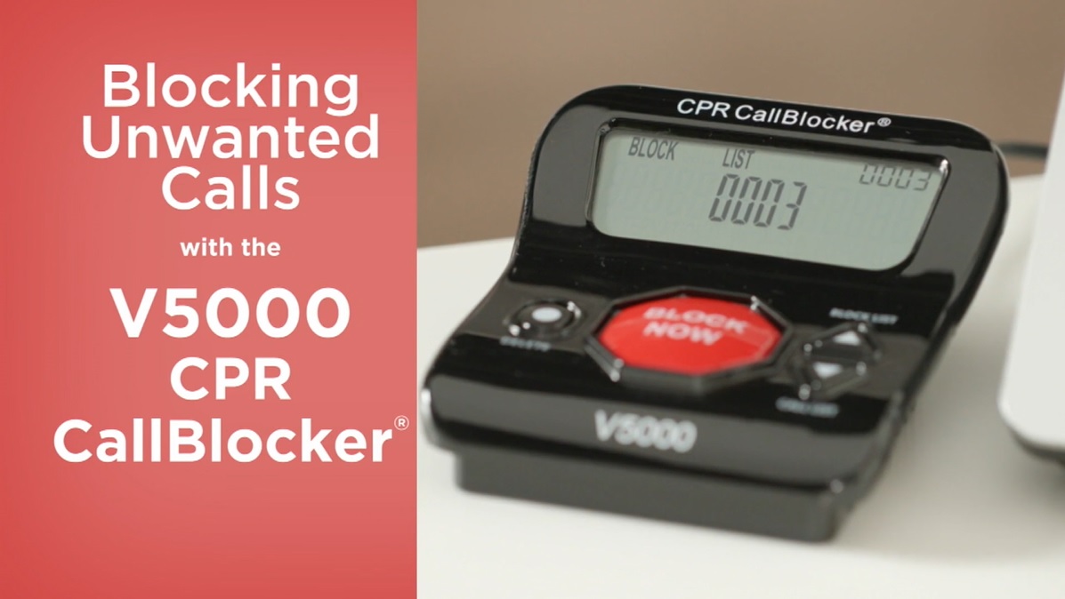 Watch CPR V5000 Call Blocker for Landline Phone on Amazon Live