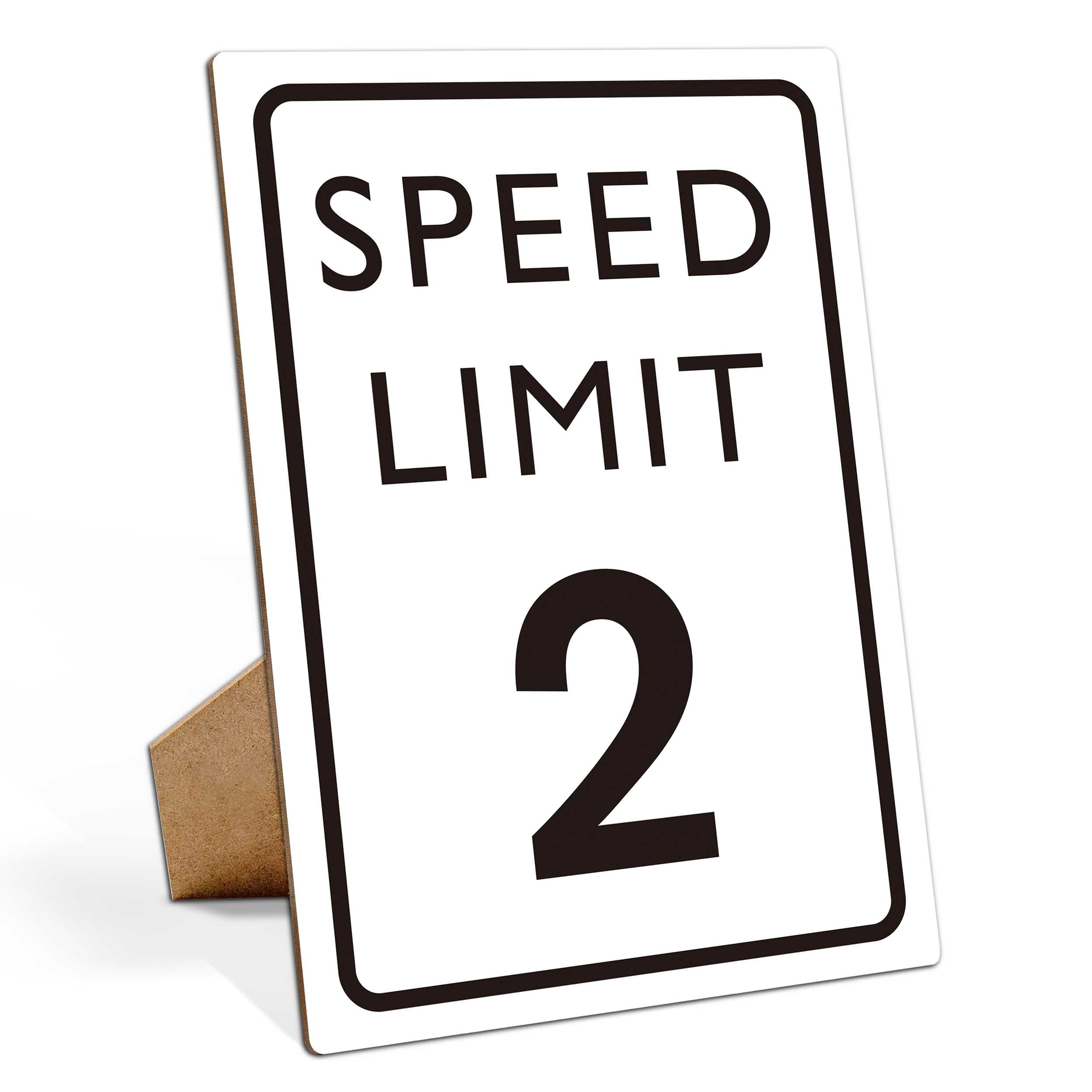 Amazon.com: Race Car Birthday Decor, Speed Limit Sign, Fast Two, Race ...