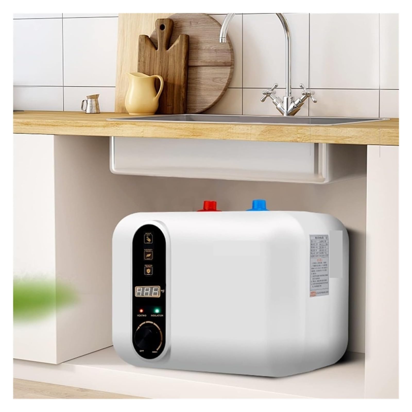 Small Electric Water Heater RHEEM ELEC DH 47L COMPACT 1X3.6KW