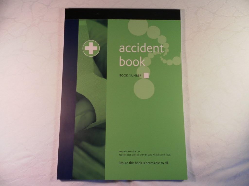 Glo-Med DPA Compliant First Aid Accident Report Book, For Reporting ...