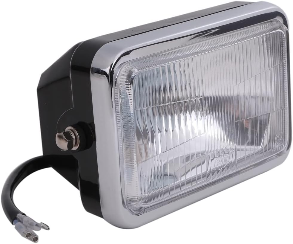 Amazon.co.jp: CustomDivine Honda Glass Lens Square Headlight TZR125 ...