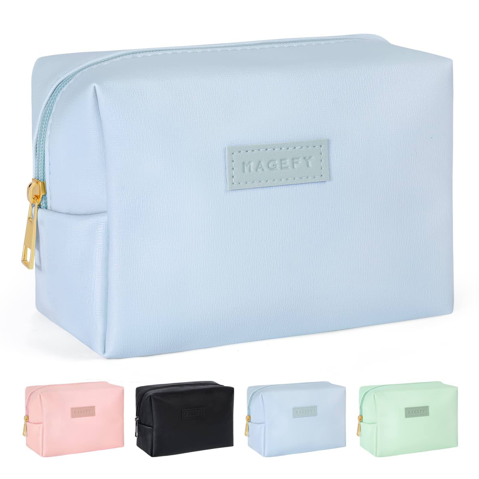 Amazon.com: MAGEFY Makeup Bag Small Cosmetic Bags,Travel Makeup Bag ...