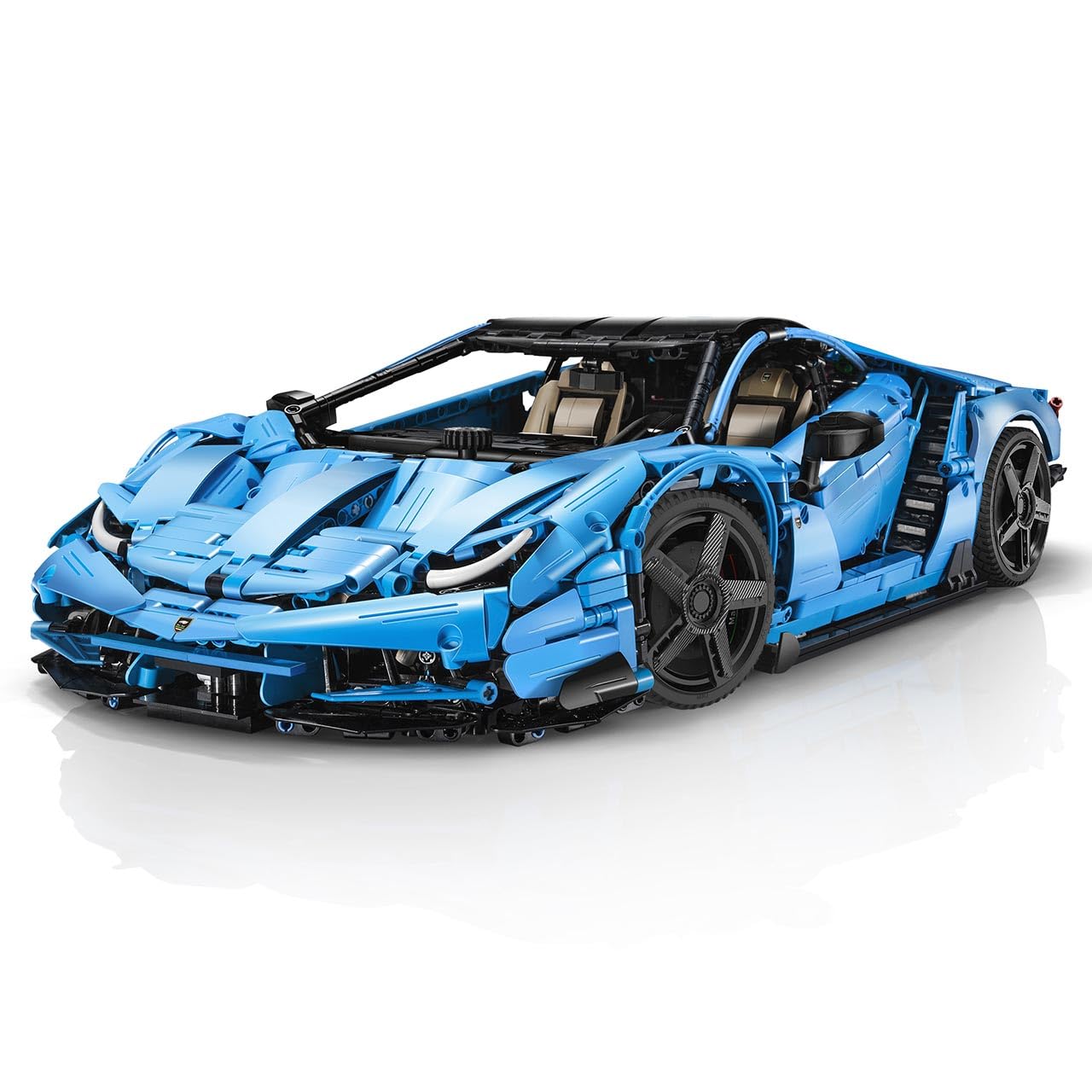 Amazon.com: CADA Italian Supercar Blue 12 Cylinder 3842 Parts ...