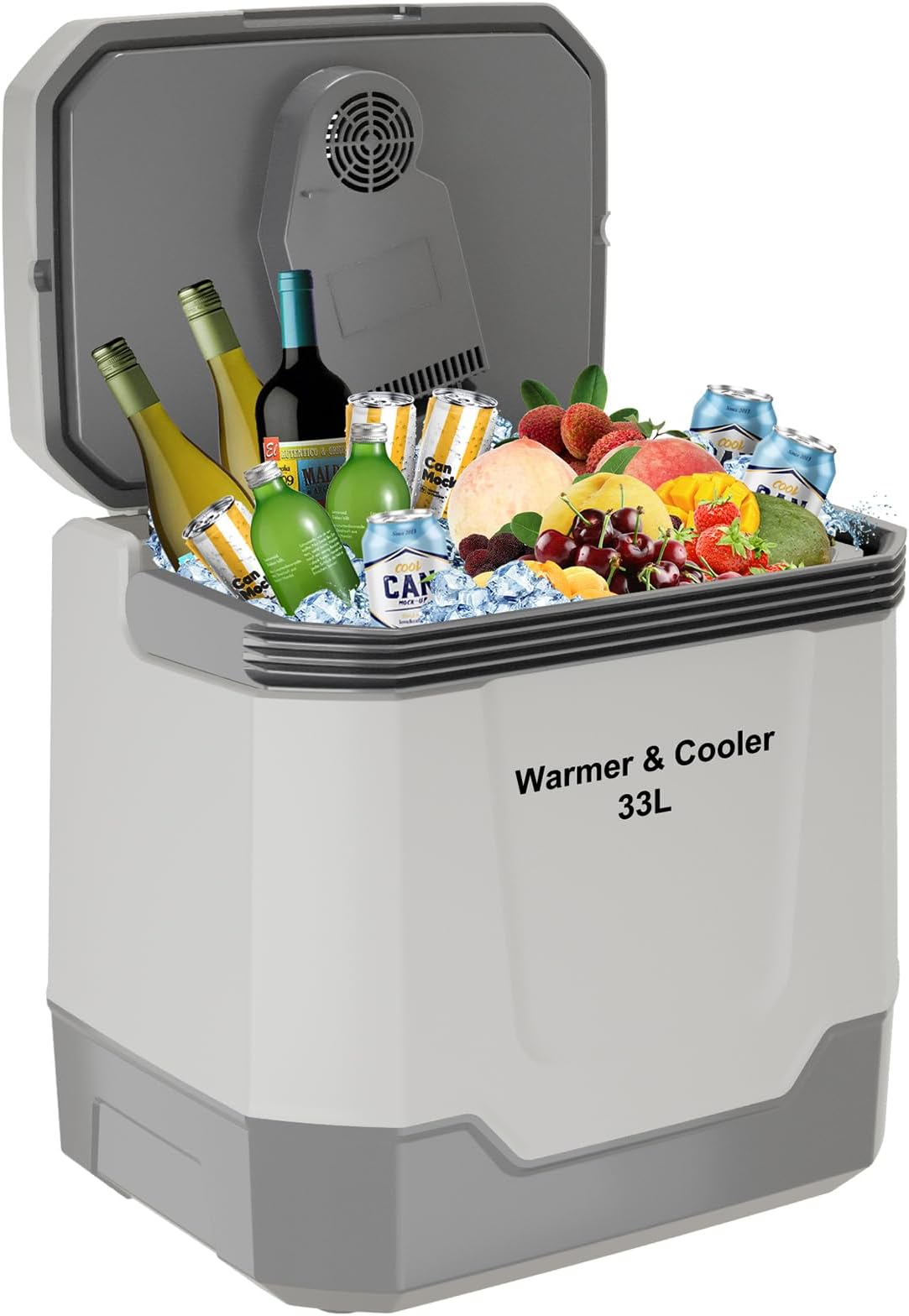 Amazon.com: EUHOMY 12 Volt 48QT Electric Cooler Refrigerator Bundle ...