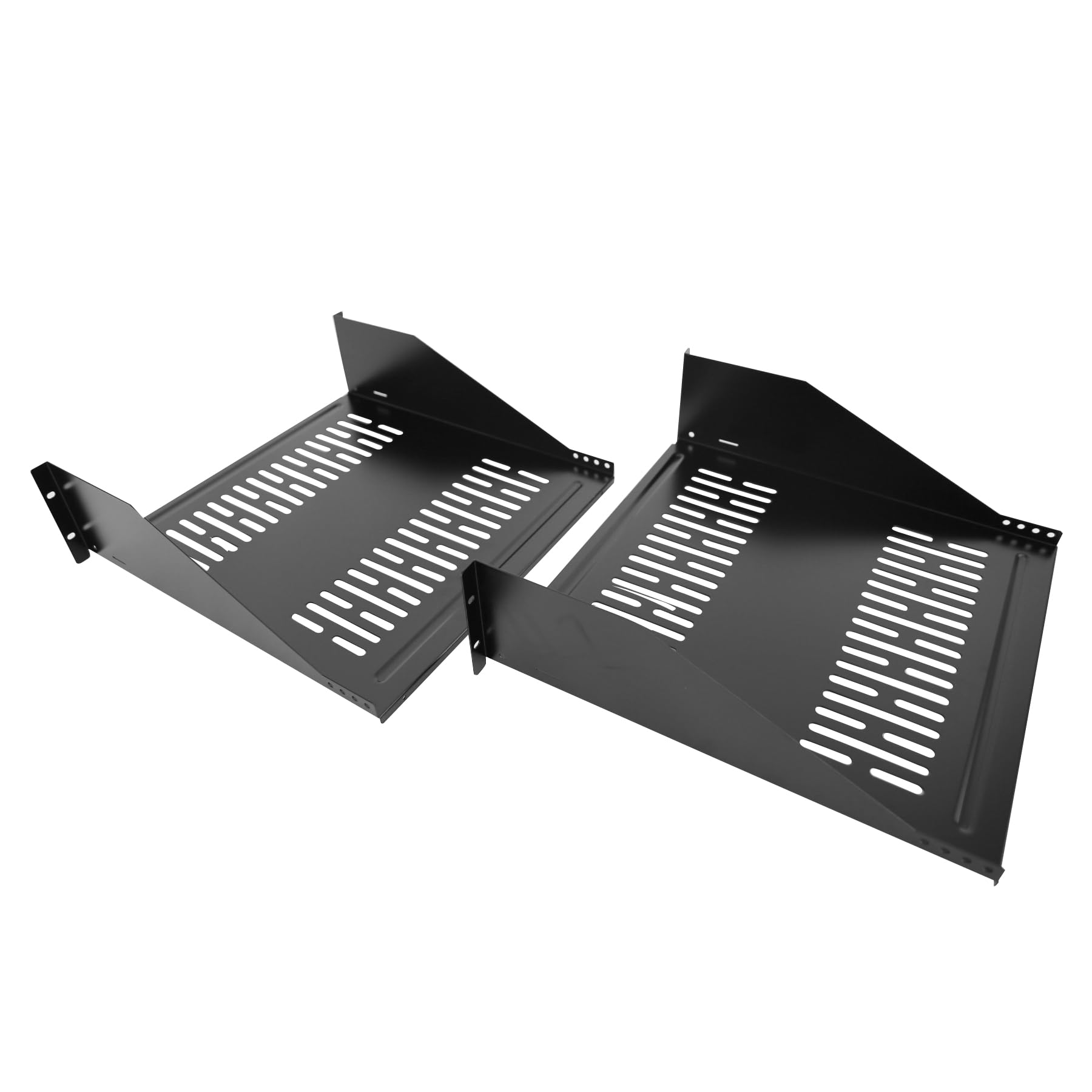Amazon.com: 2 Pack 3U 18" Server Rack Shelf - Universal Vented Rack ...