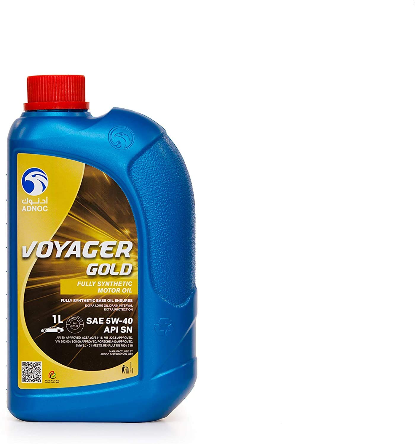 Adnoc 5w40 Petrol Engine Oil 1 Litre | Desertcart Sri Lanka