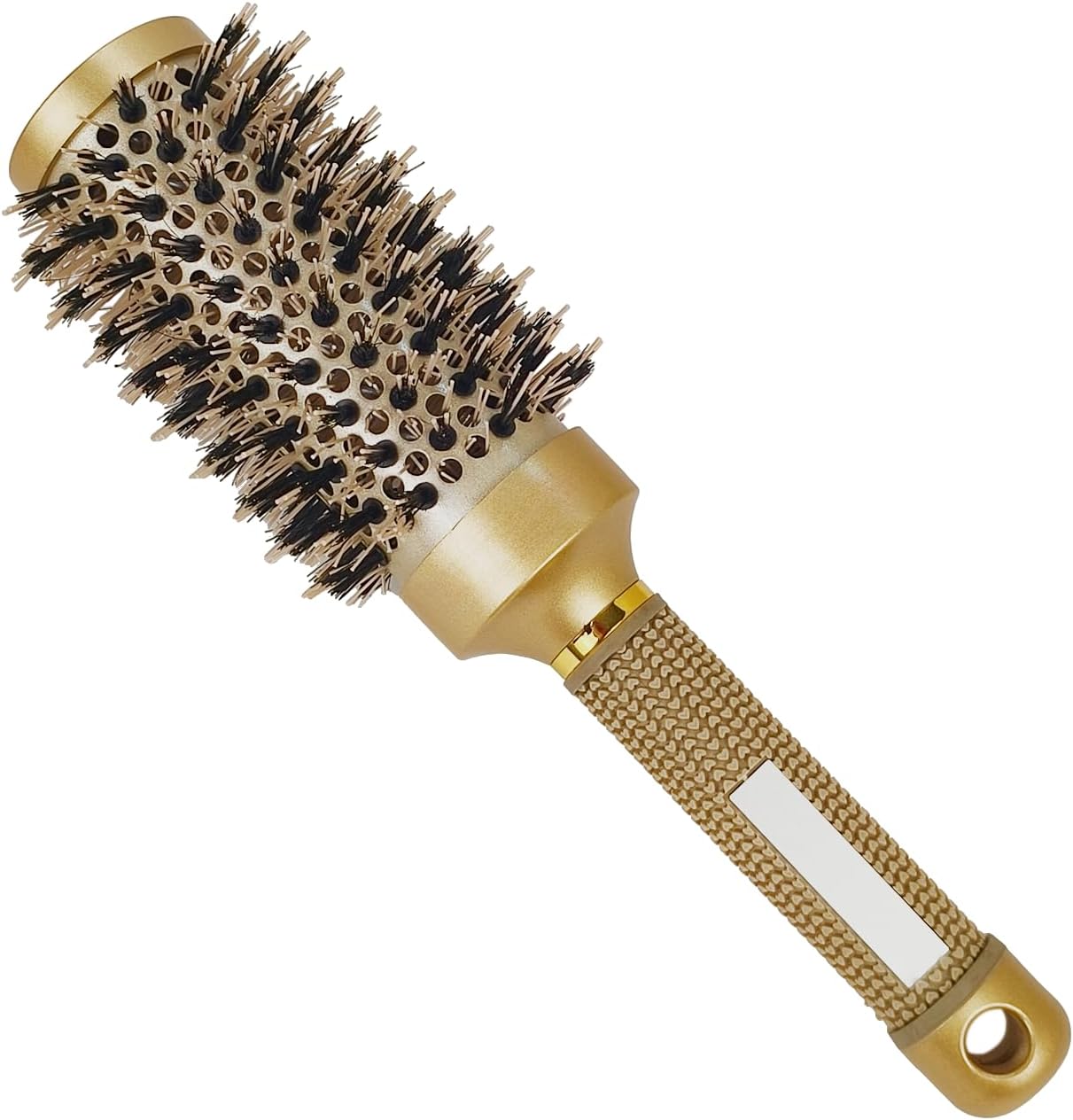 Amazon.com : Large Round Blow Dry Brush - Boar Bristle, Thermal Ceramic ...