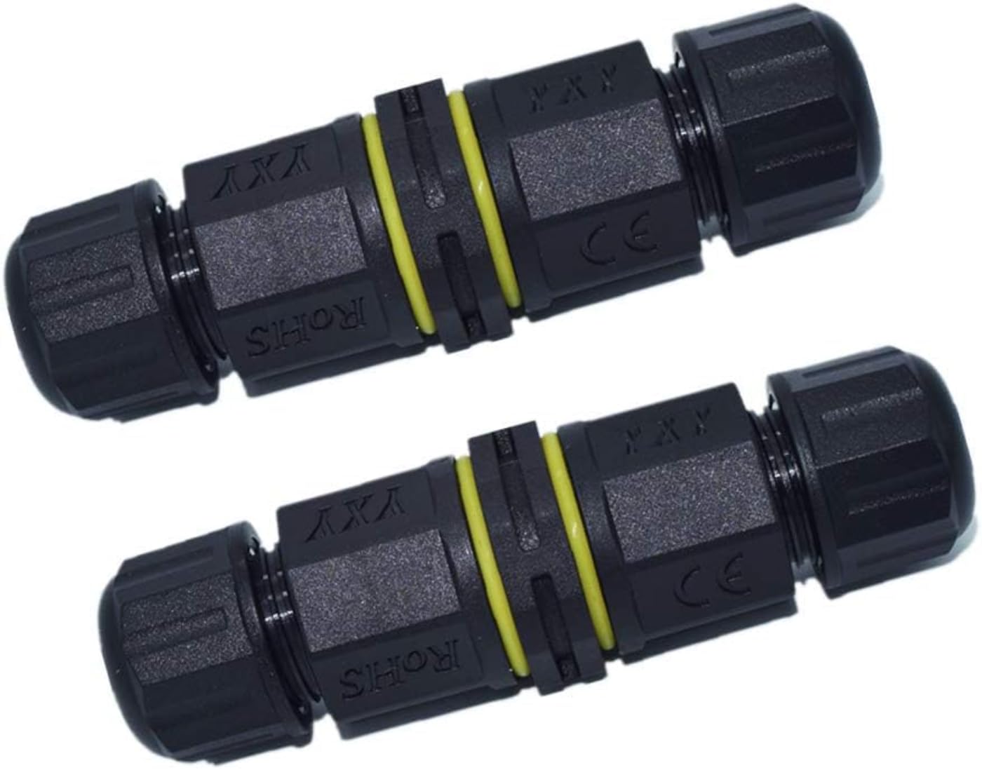 Waterproof Junction Cable Outdoor Straight 2Pole 2Pin,IP68 Junction Box ...