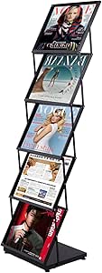 Amazon.com: simimasen Modern Office Racks Displays Folding Magazine ...