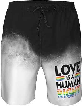 LGBTQ Pride Gay LGBT Rainbow Lesbian Men Running Shorts Workout Shorts ...