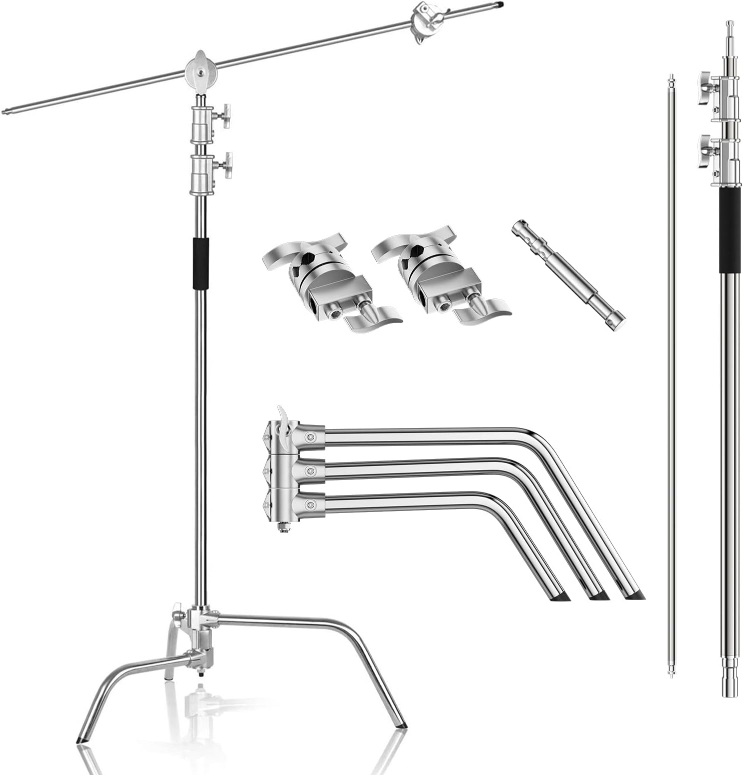 Amazon.com: EMART Photography C Stand with Boom Arm, 10ft/300cm ...