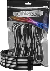 CableMod PRO ModFlex Kit de extensión de cable – Serie 8+8, Negro ...