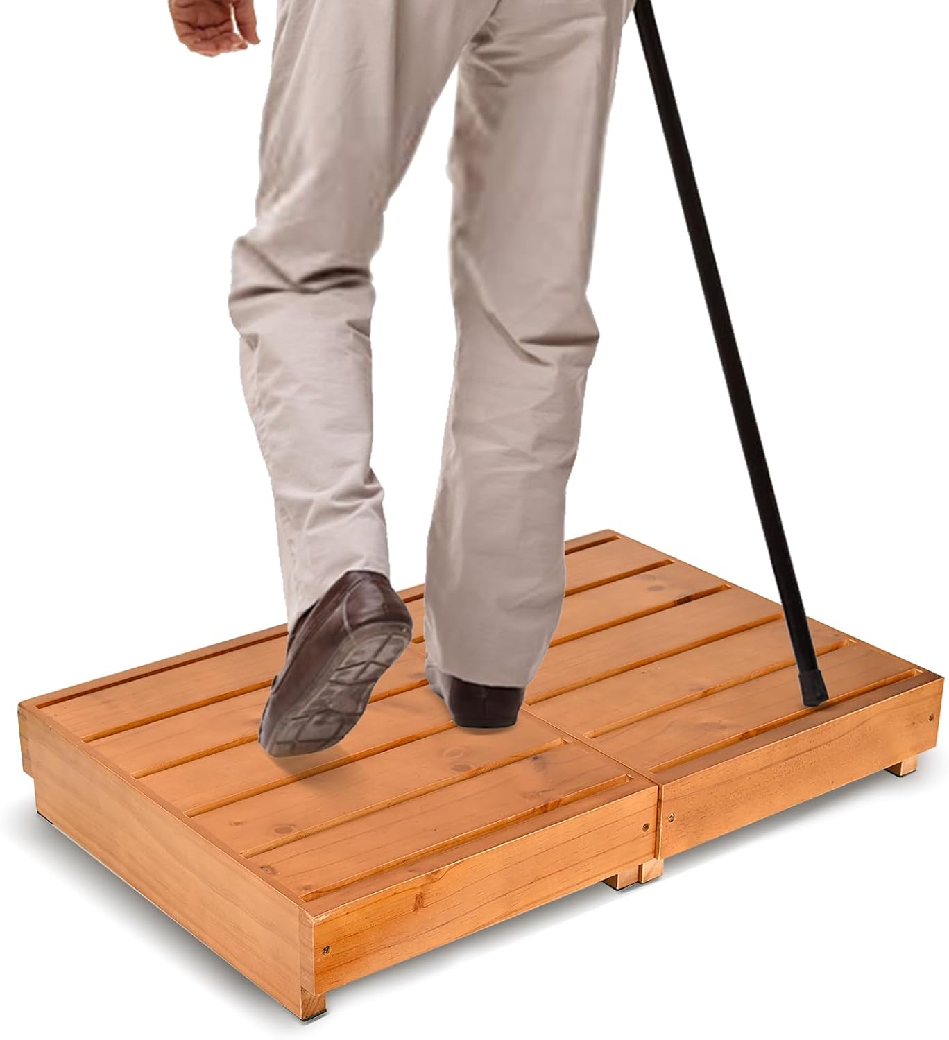 Amazon.com: Wooden Platform Step Stool, One Step Stool, Outdoor Step ...