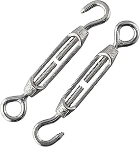Amazon.com: BREAKA M16 Turnbuckles Adjustable Hook and Eye OC Type ...