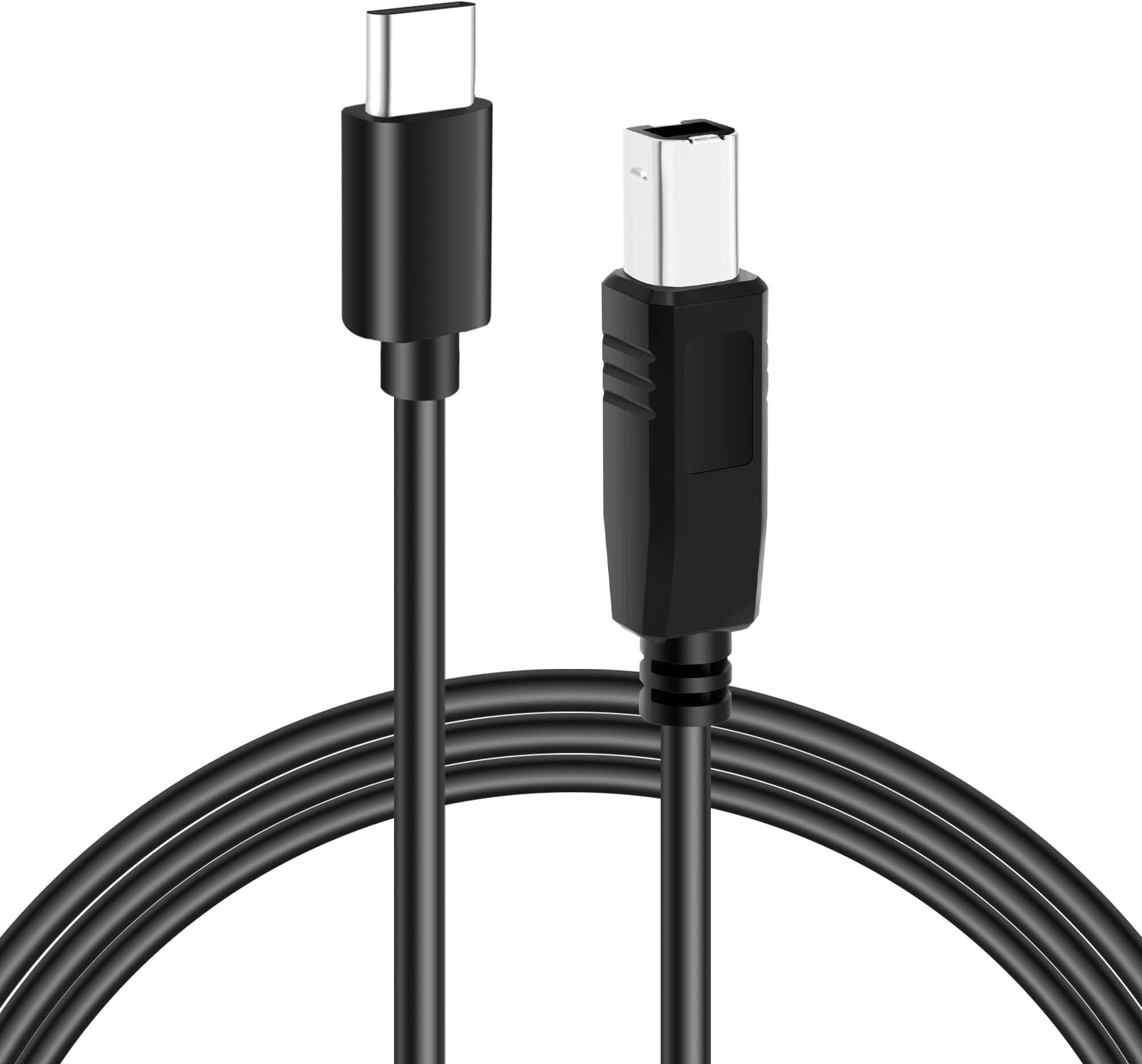 Amazon.com: Type C Printer Cable, zdyCGTime 90 Degree Right Angle USB 2 ...