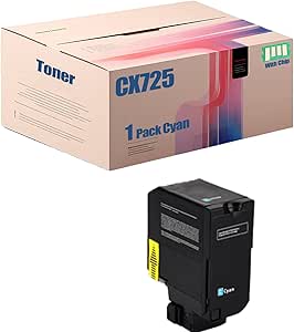Amazon.com: CX725 84C0H10 84C0H20 84C0H30 84C0H40 Toner Cartridges ...