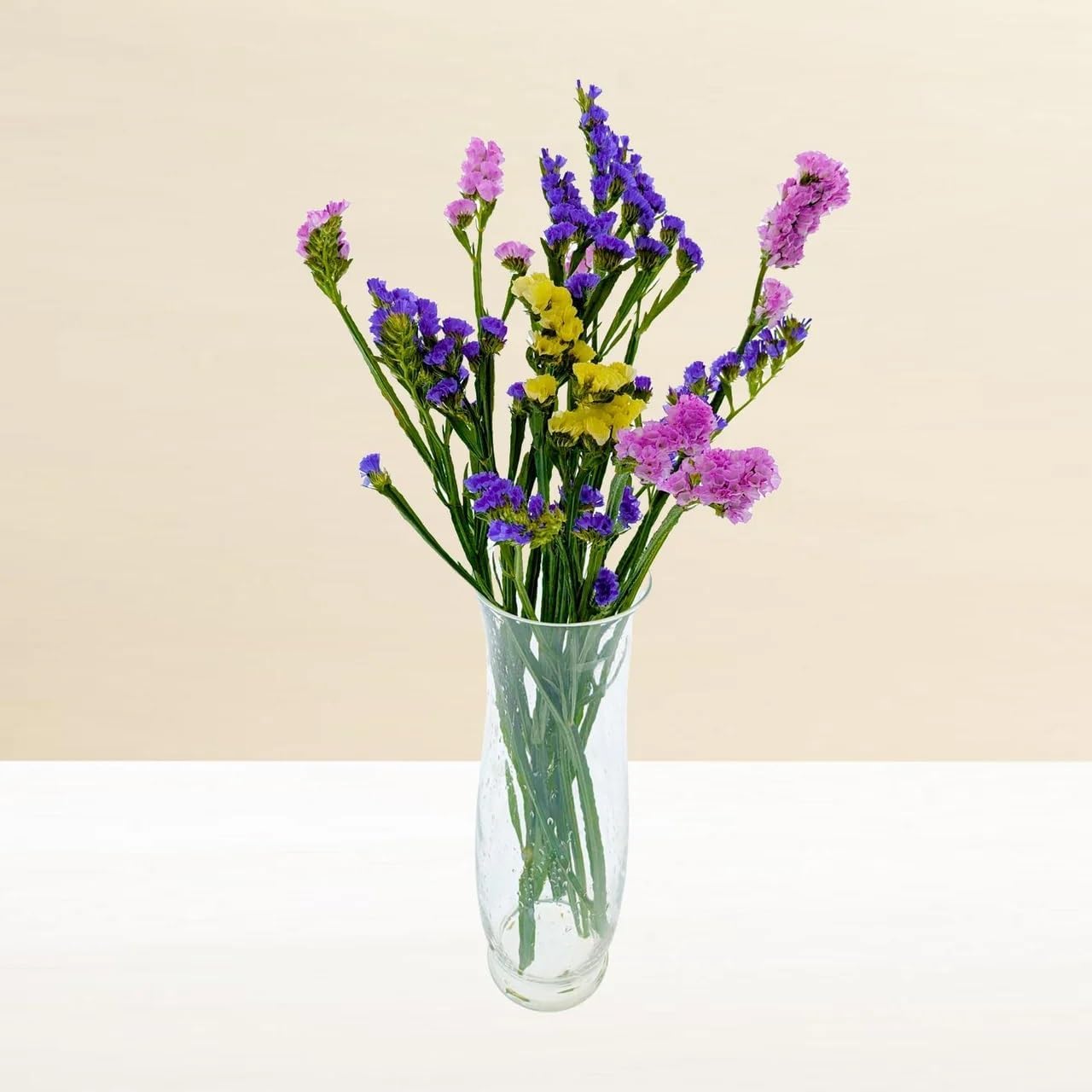 Morrisons Rainbow Statice Flowers Bouquet : Amazon.co.uk: Garden
